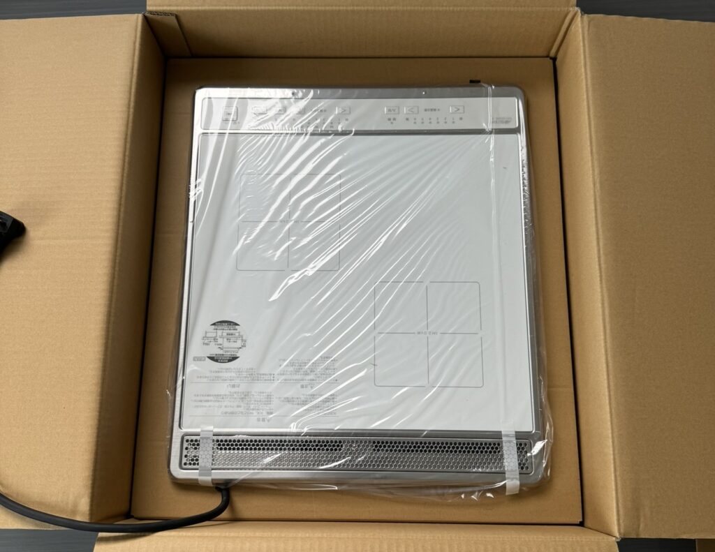 故障したIHクッキングヒーターをDIYで交換！【三化工業 2口タイプ SIH-B224C-W】 - 仙台リフォームつうしん